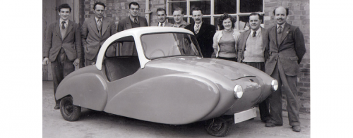 Foreign Fiberglass… 1954 Allard Clipper and Margaret Woolsey ...