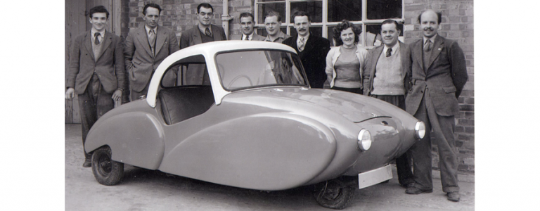 Foreign Fiberglass… 1954 Allard Clipper and Margaret Woolsey ...