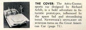 Richard Arbib’s 1956 “Astra-Gnome: Time and Space Car” – The Future is ...