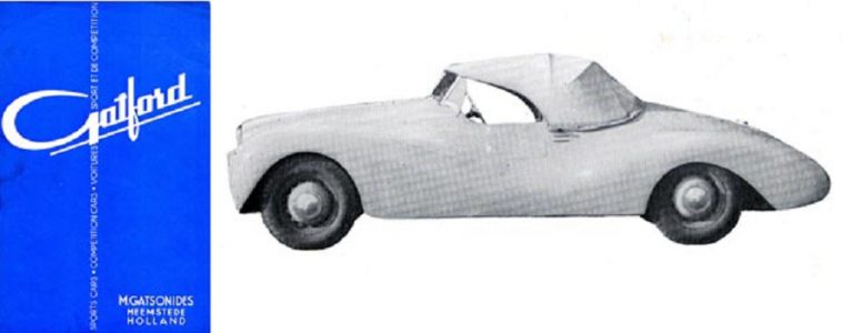 The 1947 Gatford / Gatso Sports Car: An American Based Special Built in ...