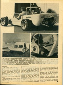 The Tatum – A Triple Threat Fun Car: Dune Buggies & Hot VW’s – June ...