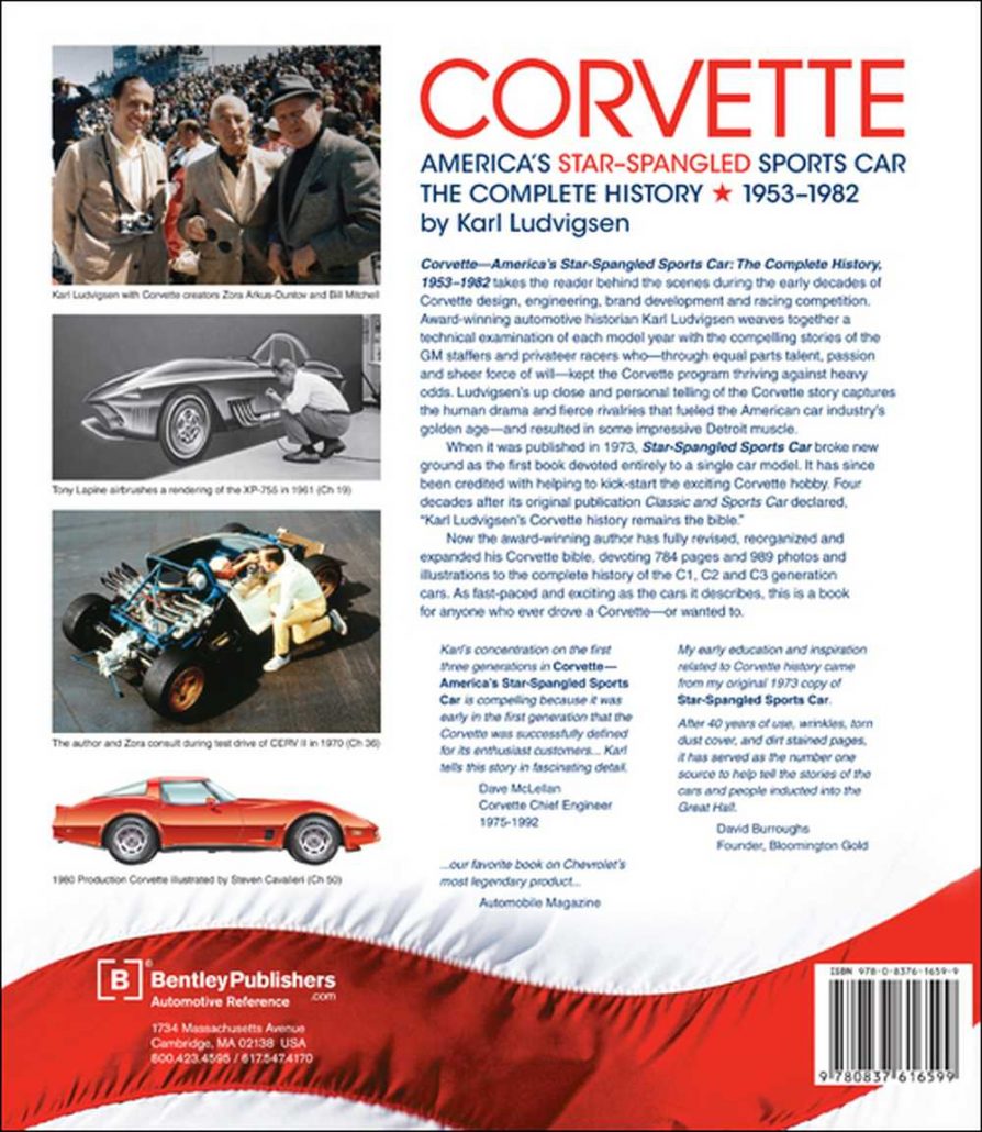 Book Review: Karl Ludvigsen’s “Corvette – America’s Star-Spangled ...