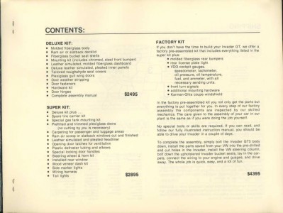 The 1975 Invader GT5 Brochure by Autokit Industries – Thanks Jim Fox ...