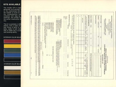 The 1975 Invader GT5 Brochure by Autokit Industries – Thanks Jim Fox ...