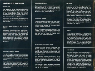 The 1975 Invader GT5 Brochure by Autokit Industries – Thanks Jim Fox ...