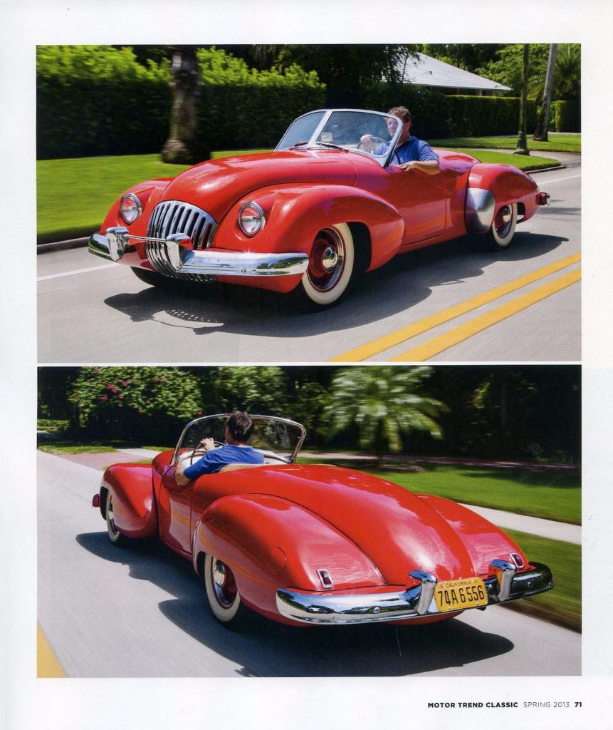 2013, Spring: Motor Trend Classic – 1947 Kurtis-Omohundro Comet ...