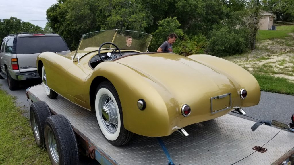 1952 Glasspar G2: Restoration Photos | Undiscovered Classics