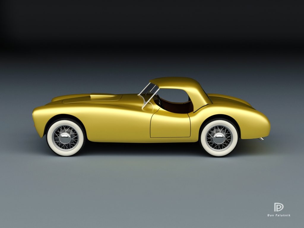 1952 Glasspar G2: Renderings and Artwork | Undiscovered Classics