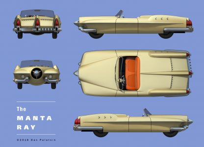 Manta Ray Show Car Heads To Auction at Monterey/Pebble Beach ...