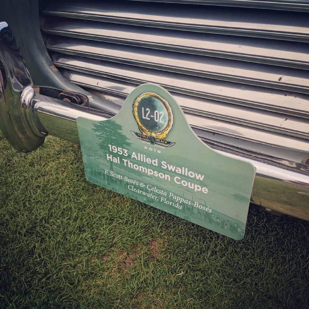 1953 Allied Swallow Coupe Makes Its Concours Debut at Pebble Beach ...