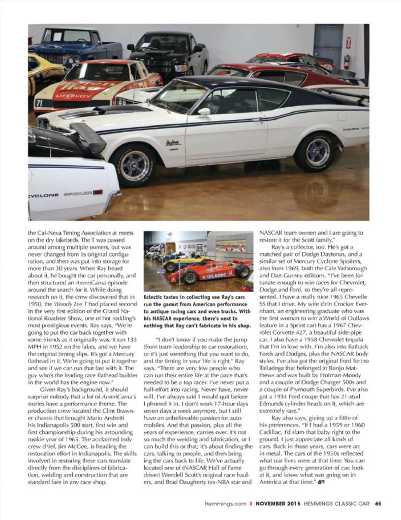 Ray Evernham | Undiscovered Classics