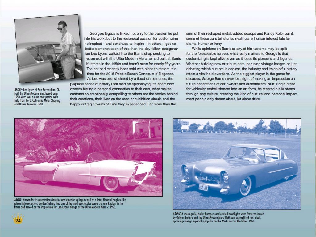 George Barris | Undiscovered Classics