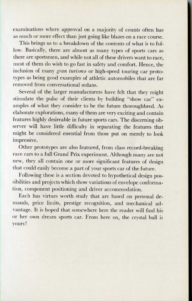 1959: Sports Cars of the Future – 120+ Pages | Undiscovered Classics