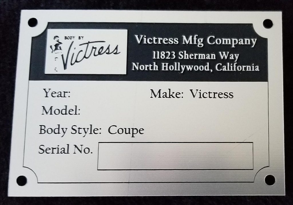 Victress Emblems and Firewall Plates Now Available | Undiscovered Classics