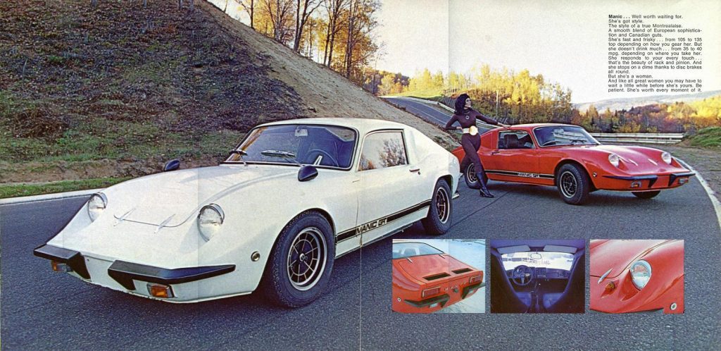 Canadian ‘Glass: The 1970 Renault R8 Based Manic GT – Full Brochure ...