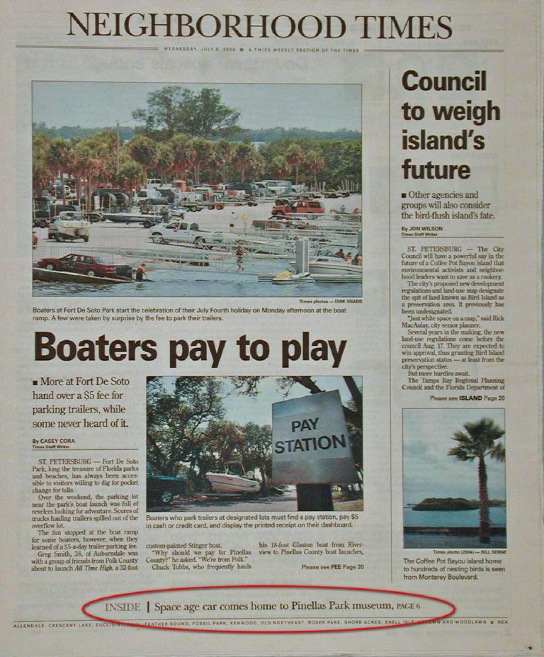 2006, July 5 – St. Pete Times – Shark | Undiscovered Classics