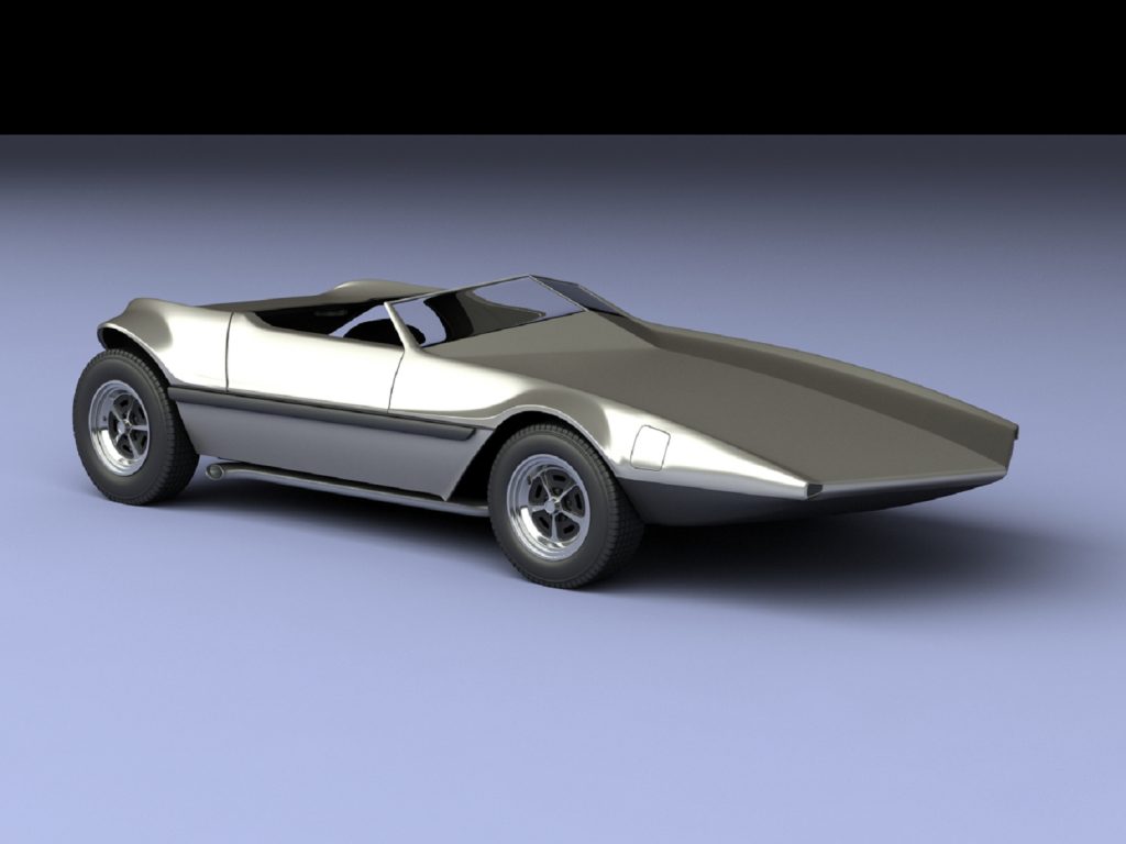 Guy Dirkin’s Latest Project – A Quintessential “Wedge Car” Design ...