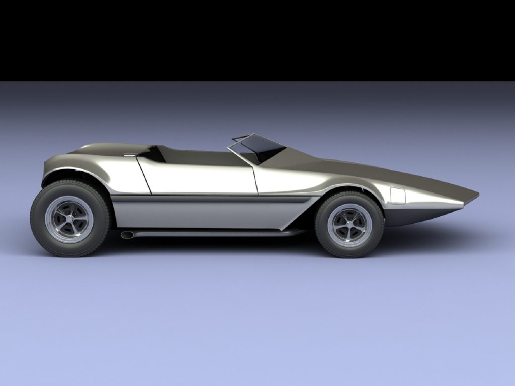 Guy Dirkin’s Latest Project – A Quintessential “Wedge Car” Design ...