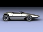 Guy Dirkin’s Latest Project – A Quintessential “Wedge Car” Design ...