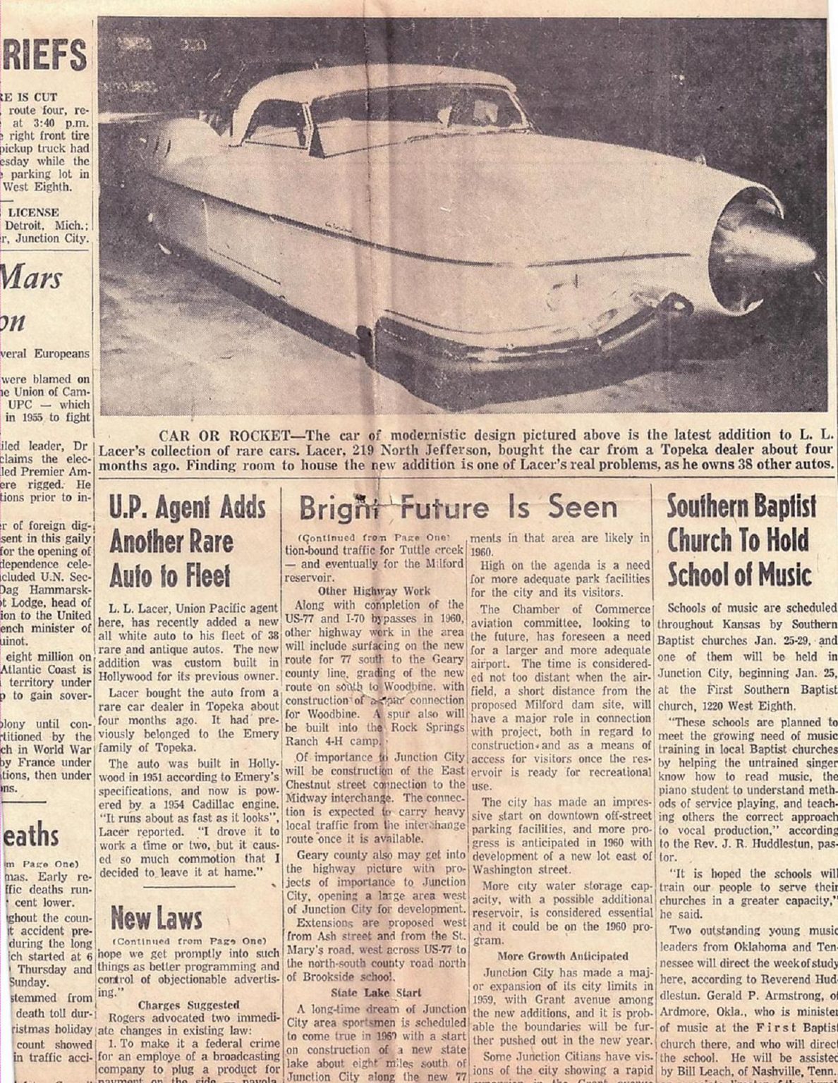 1960, Jan 1: The Junction City Union – Manta Ray | Undiscovered Classics