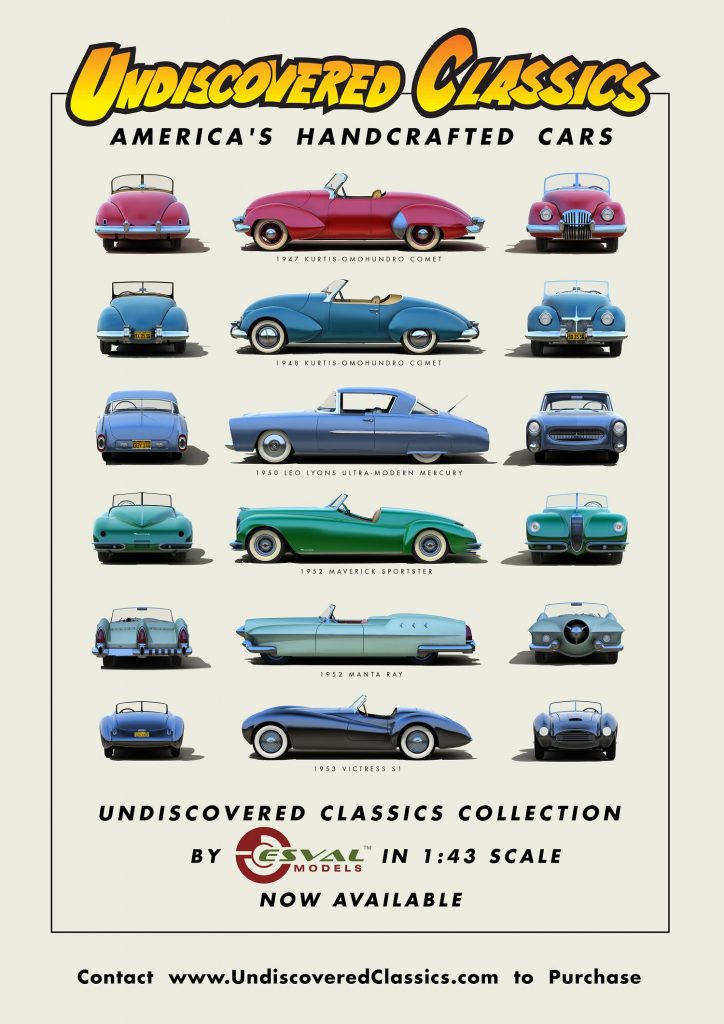 Esval Releases Undiscovered Classics Collection of 1:43 Scale Models ...