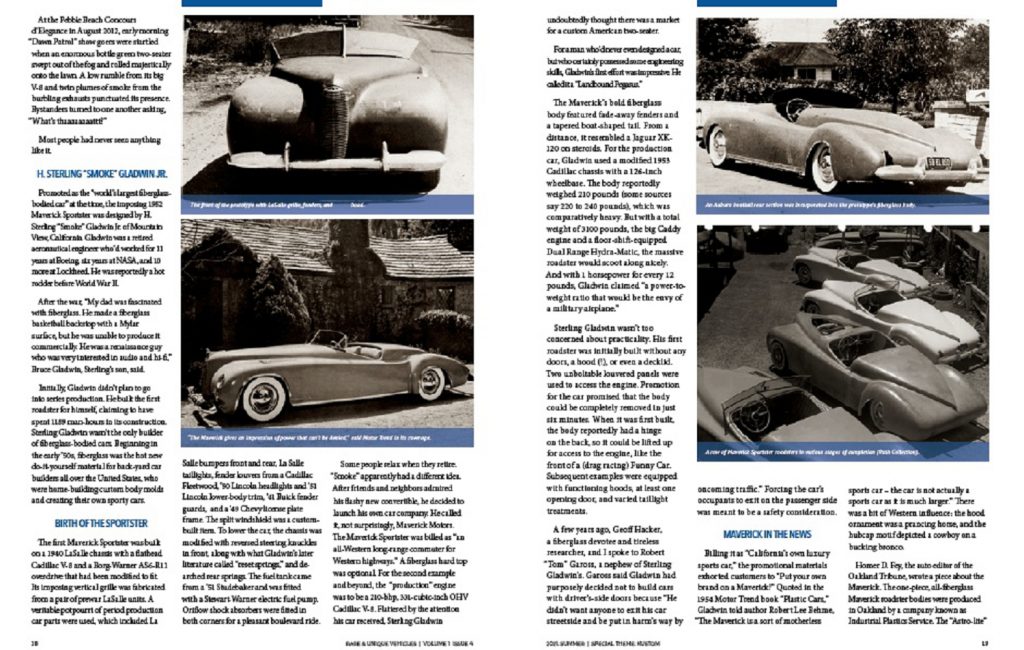 Rare & Unique Vehicles: Issue #4 Now Available | Undiscovered Classics